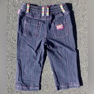 Barbie | Bottoms | Barbie Fairytopia Butterfly Stripe 206 Mattel Denim ...